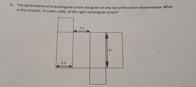 6 The dimensions of a rectangular prism are | StudyX
