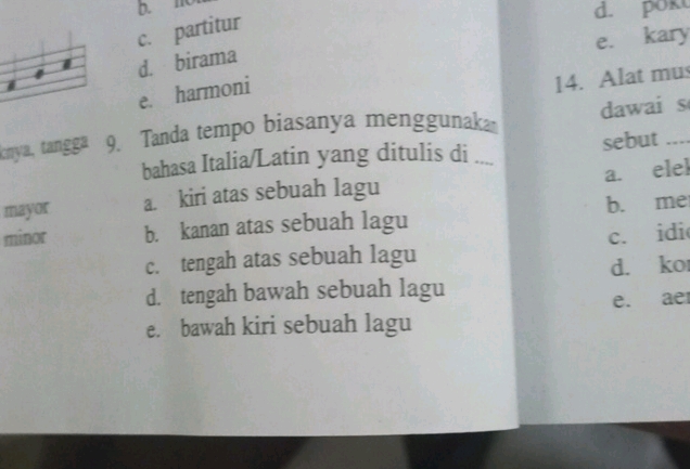 Tanda tempo biasanya menggunakan bahasa | StudyX