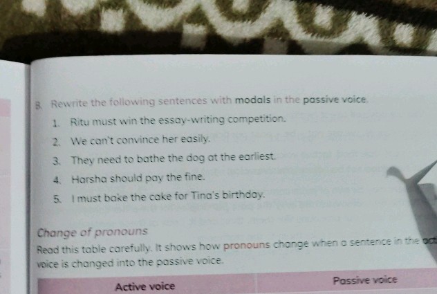 B Rewrite the following sentences with | StudyX