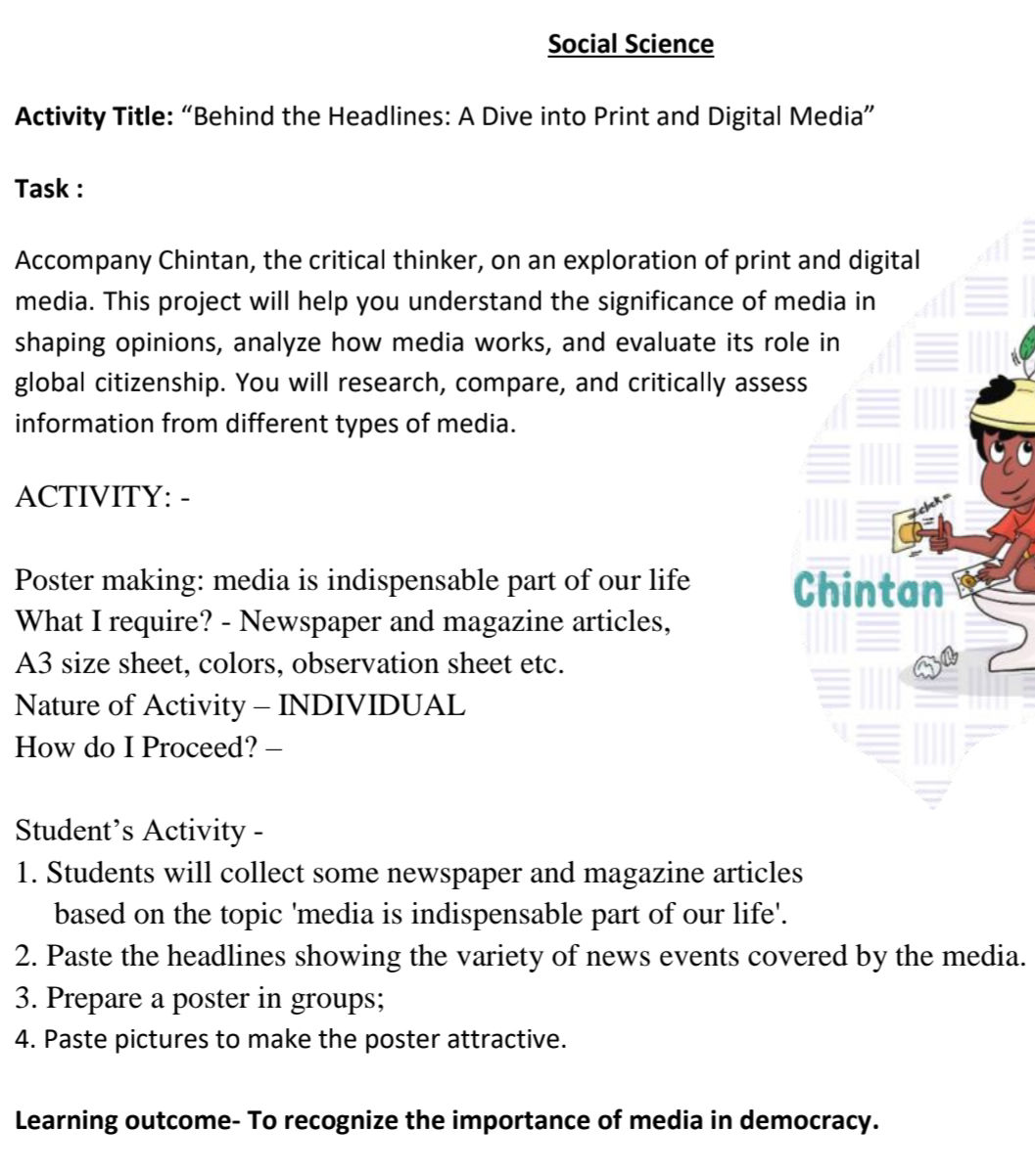Social Science Activity Title Behind the | StudyX