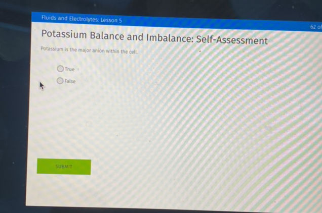 Potassium Balance and Imbalance | StudyX
