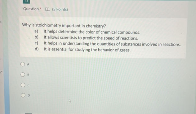 Why is stoichiometry important in chemistry | StudyX