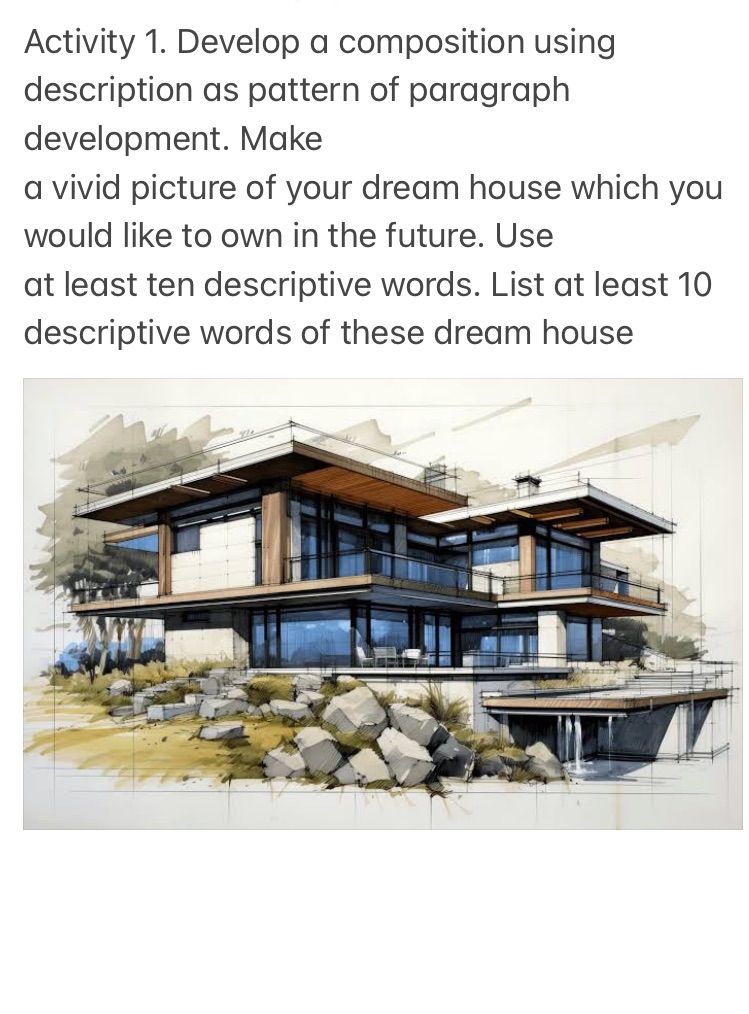 Activity 1 Develop a composition using | StudyX