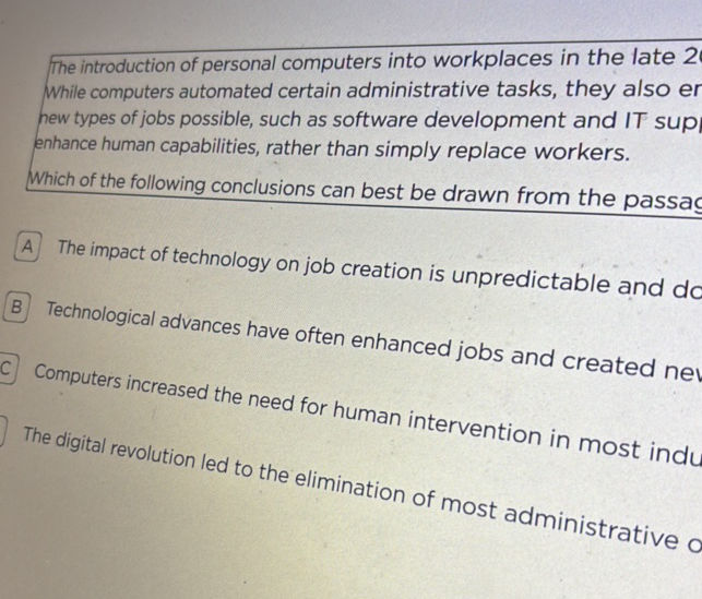The introduction of personal computers into | StudyX