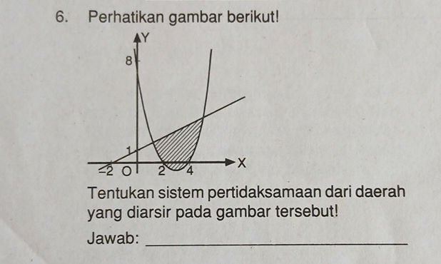 6 Perhatikan gambar berikut Gambar grafik | StudyX
