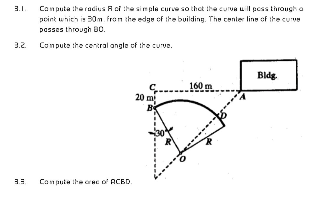 31 Compute the radius R of the simple curve | StudyX