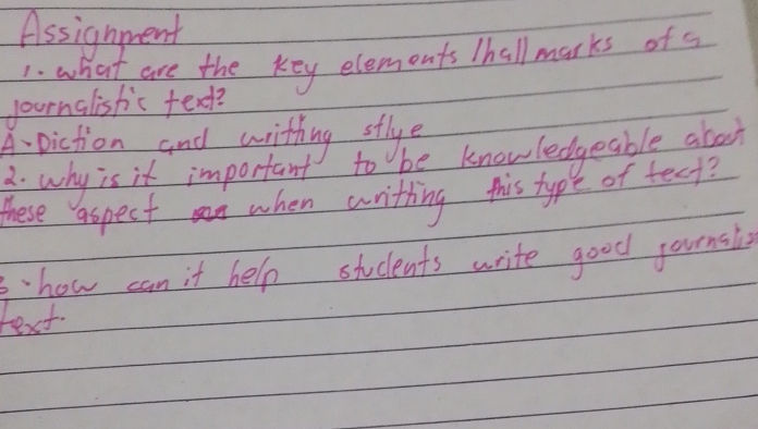 Assignment 1 what are the key | StudyX