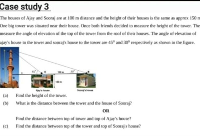 Case study 3 The houses of Ajay and Sooraj