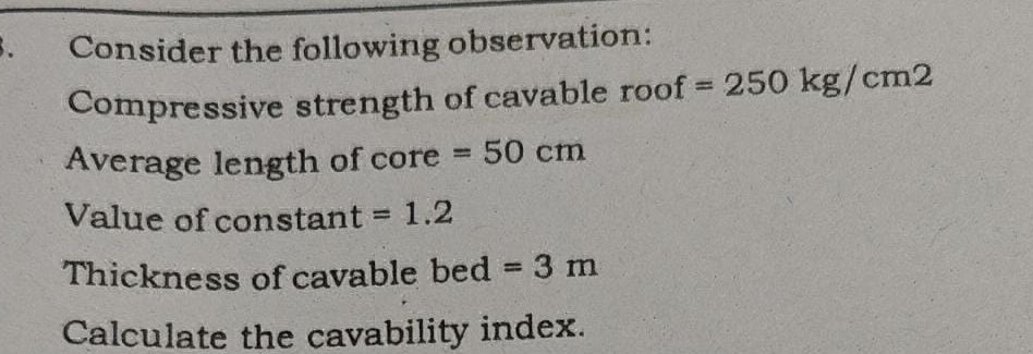 3 Consider the following observation | StudyX