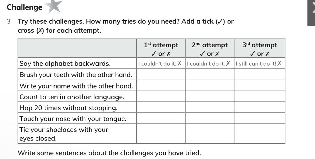 Challenge 3 Try these challenges How many | StudyX