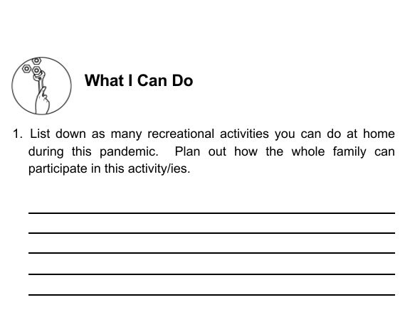 What I Can Do 1 List down as many | StudyX