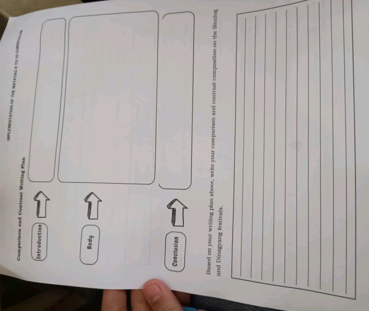 IMPLEMENTATION OF THE MATATAG K TO 10 | StudyX