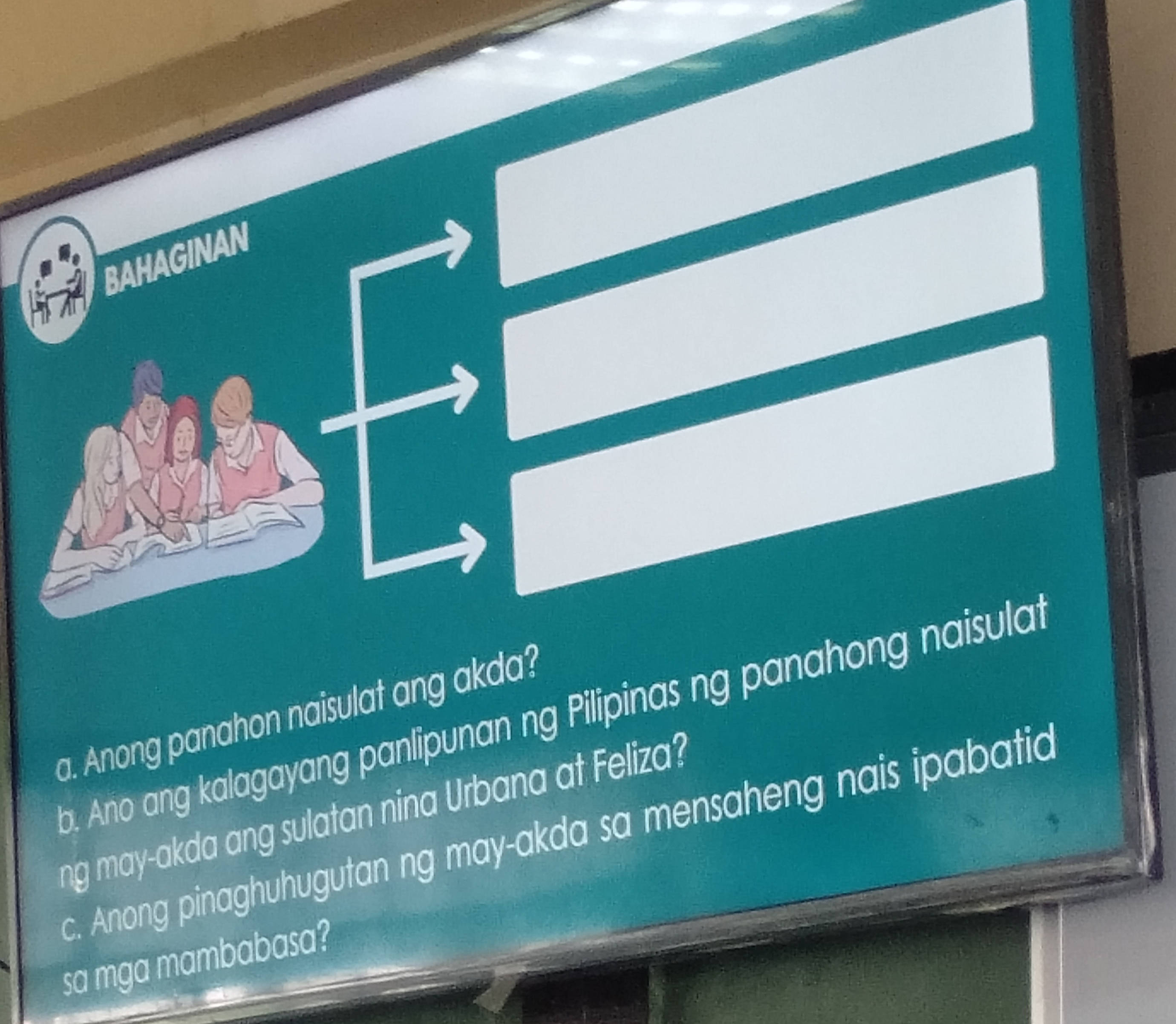 BAHAGINAN a Anong panahon naisulat ang akda | StudyX