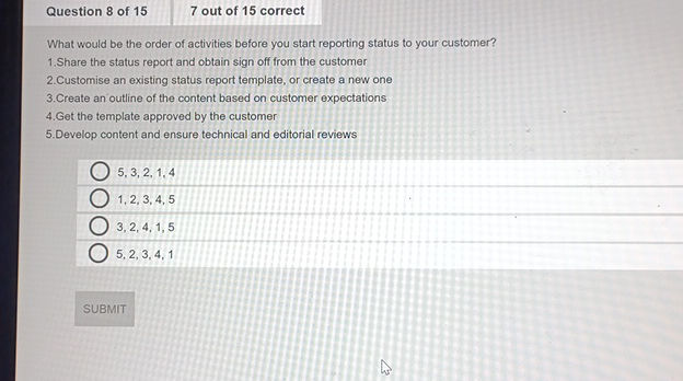 Question 8 of 15 7 out of 15 correct What | StudyX