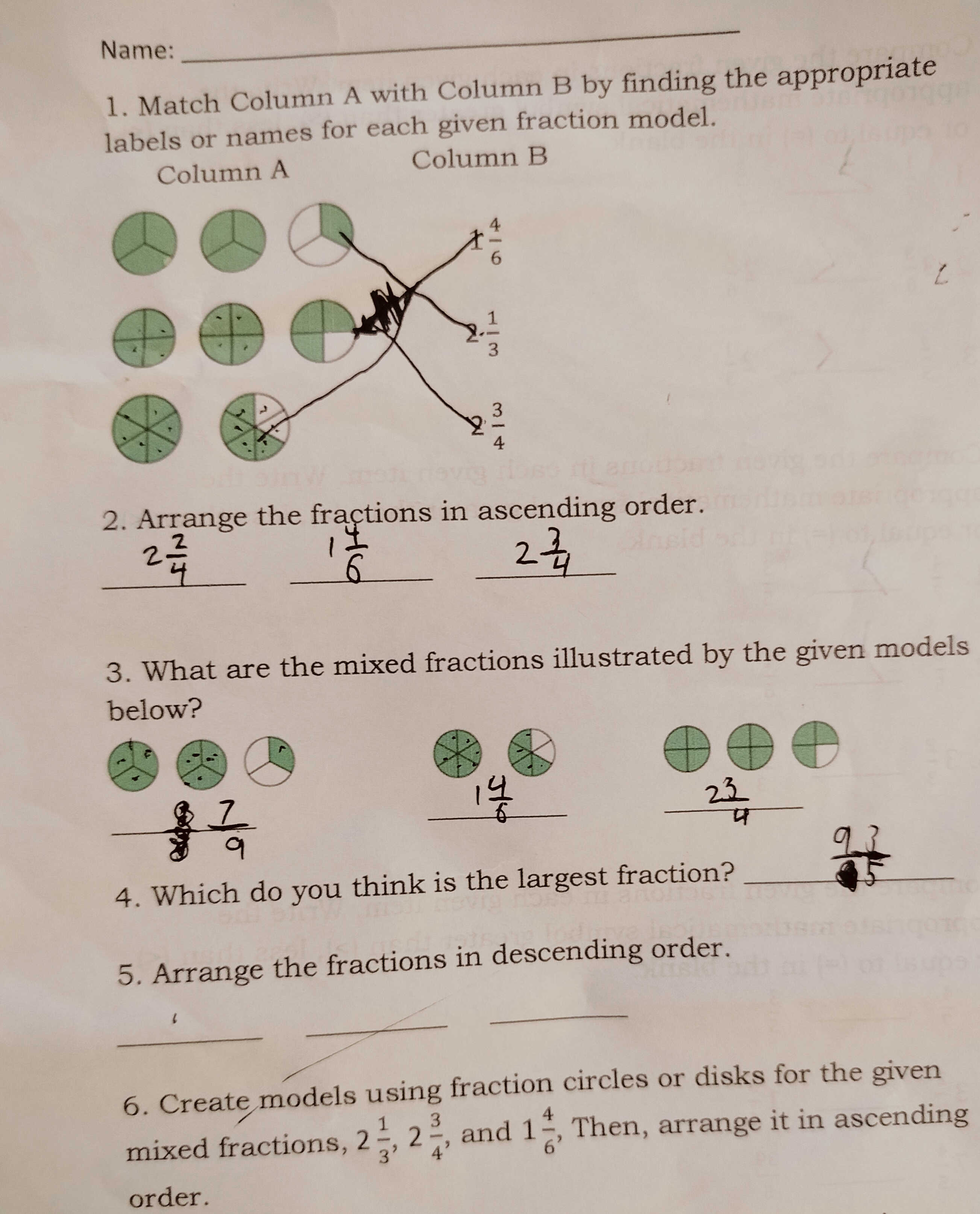 1 Match Column A with Column B by finding | StudyX