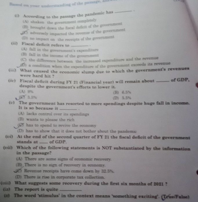Based on your understanding of the passage | StudyX