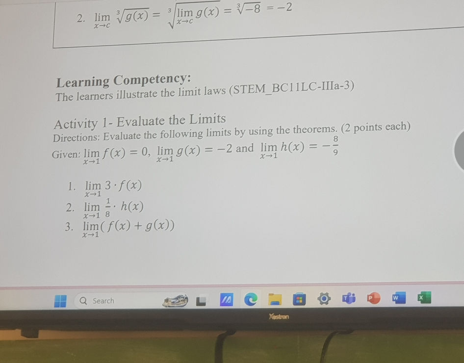 Learning Competency The learners illustrate | StudyX