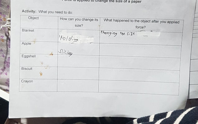 Activity What you need to do Object How can | StudyX