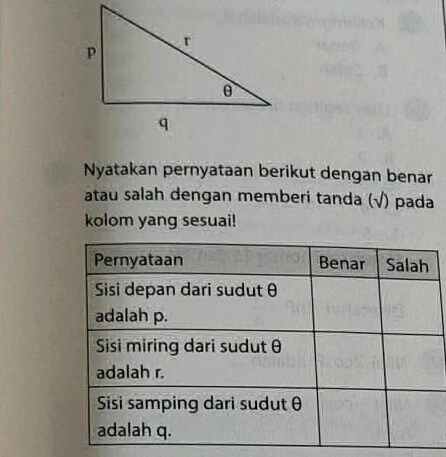 Nyatakan pernyataan berikut dengan benar | StudyX
