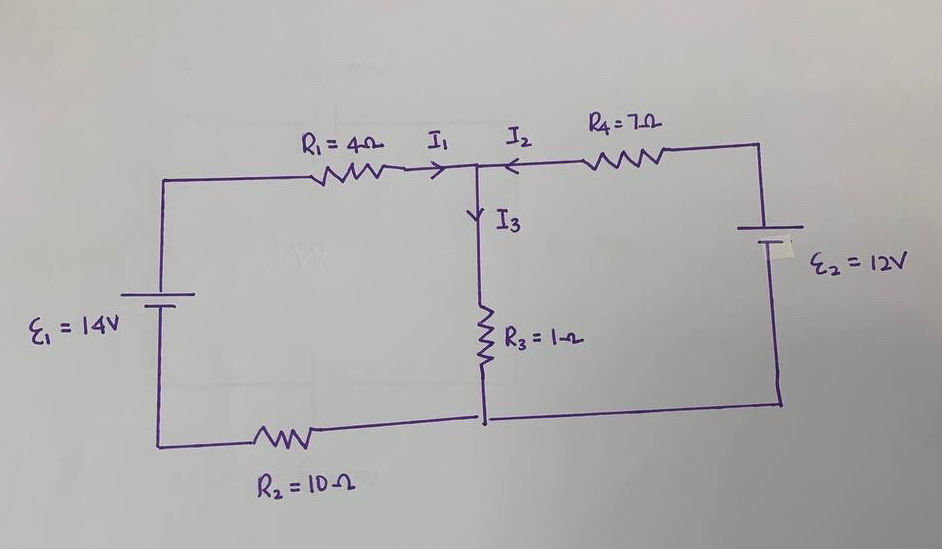 The image contains a circuit diagram with | StudyX
