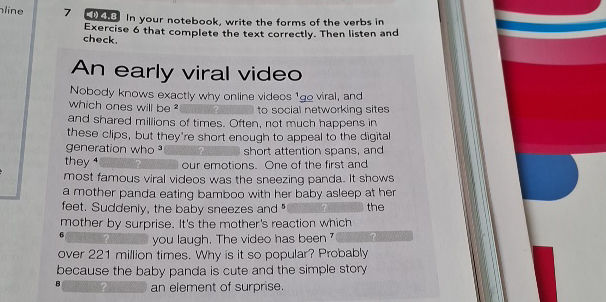 An early viral videoNobody knows exactly why | StudyX