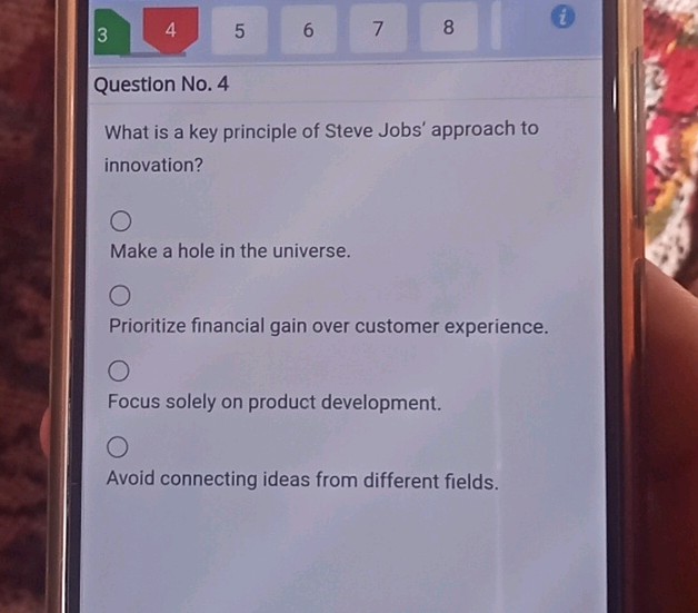 Question No 4 What is a key principle of | StudyX
