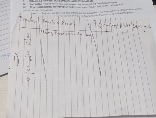 1 Bilang ng Gawain 15 ANG NILALAMAN Layunin | StudyX