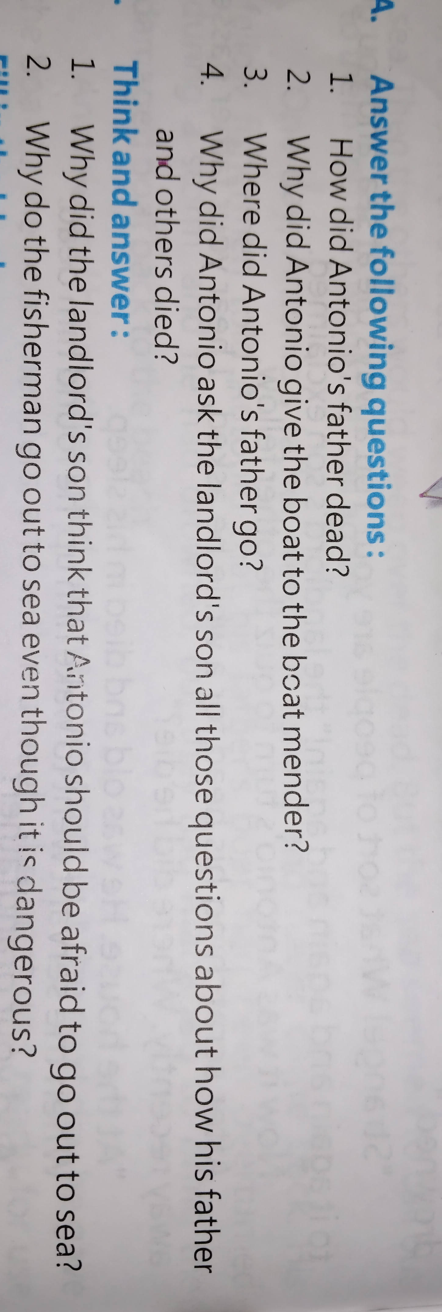 4 Answer the following questions 1 How did | StudyX