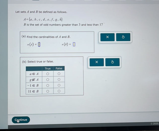 Let sets A and B be defined as follows A=a b | StudyX