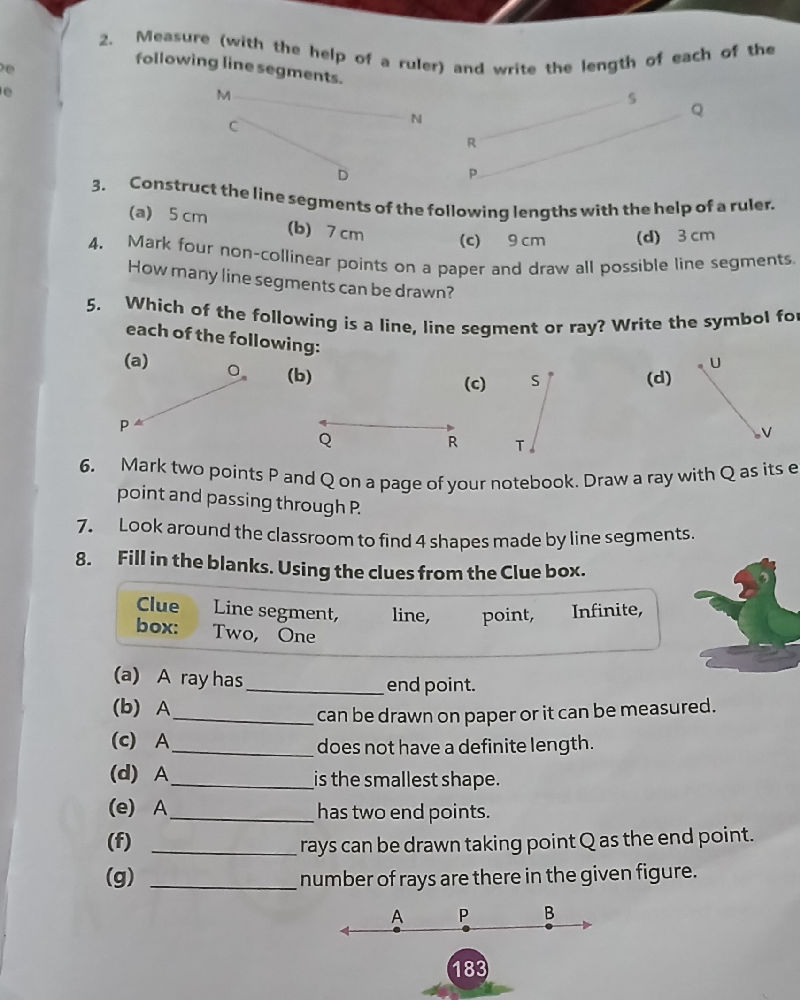 2 Measure (with the help of a ruler) and | StudyX
