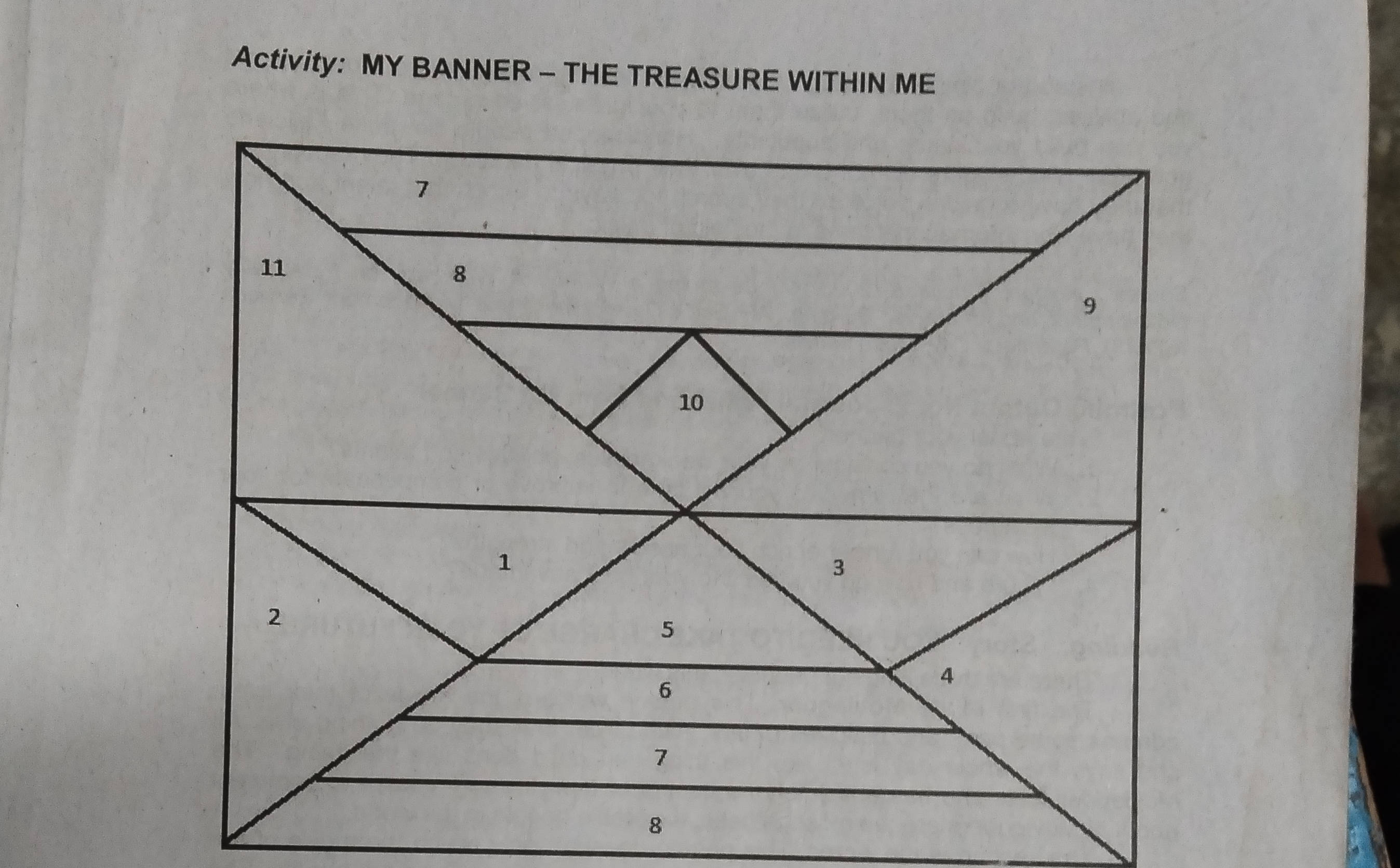 Activity MY BANNER - THE TREASURE WITHIN ME | StudyX