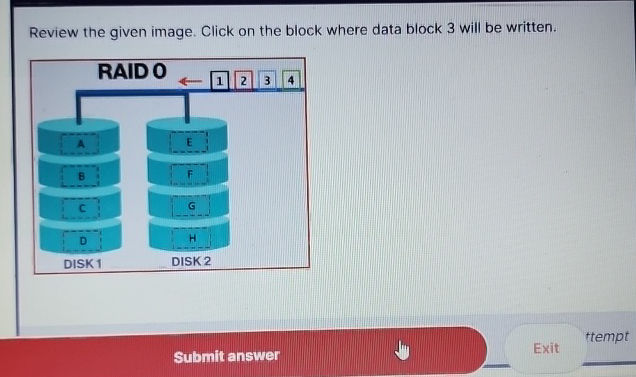 Review the given image Click on the block | StudyX