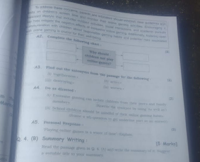 A2 Complete the following chart Why should | StudyX
