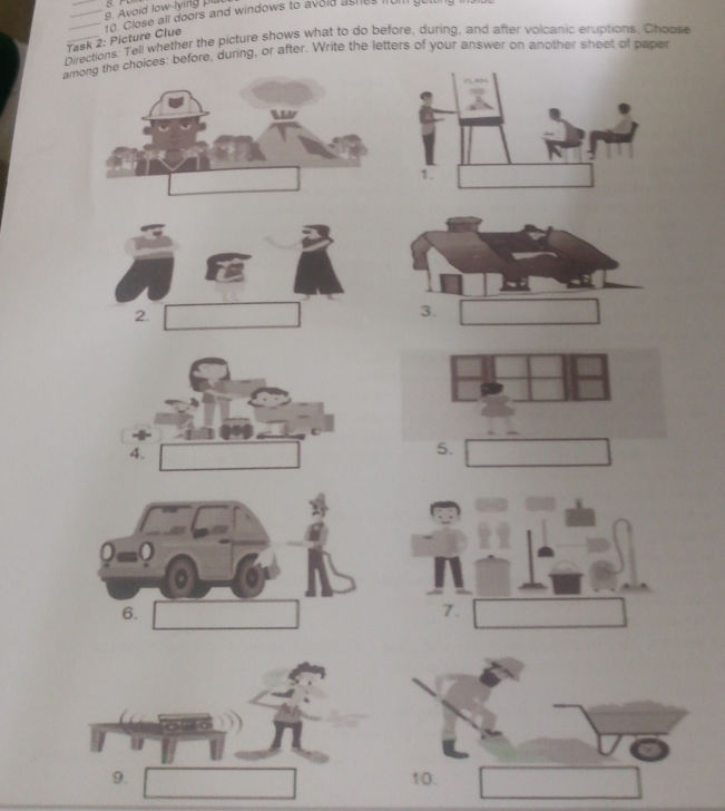 Task 2 Picture Clue Directions Tell whether | StudyX