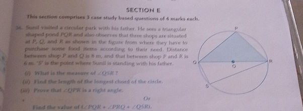 SECTION E This section comprises 3 case | StudyX