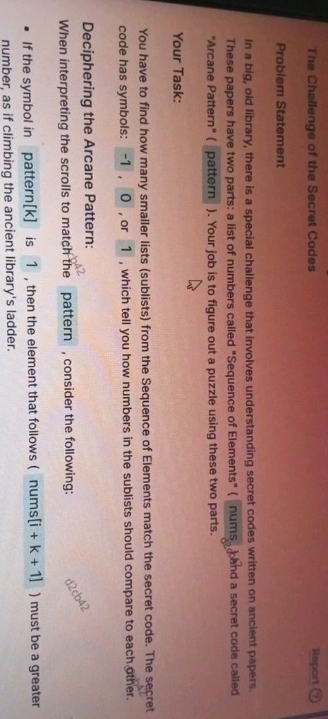 The Challenge of the Secret Codes Problem | StudyX