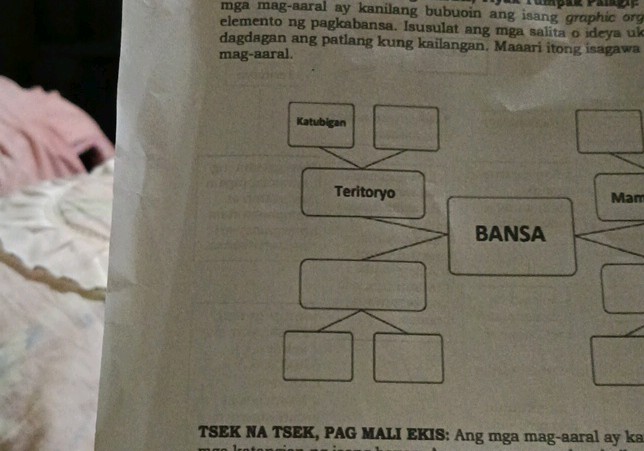 mga mag-aaral ay kanilang bubuoin ang isang | StudyX