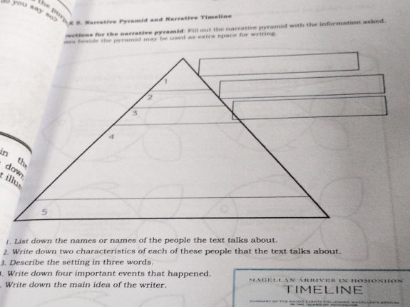 Narrative Pyramid and Narrative Timeline | StudyX