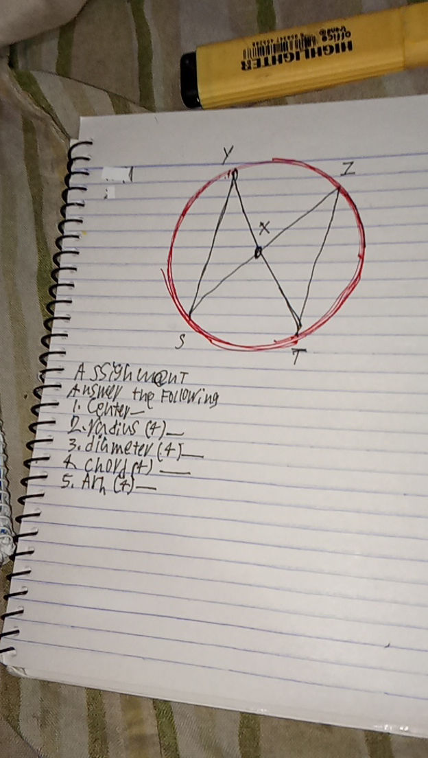 ASSIGNMENT Answer the Following 1 Center- 2 | StudyX