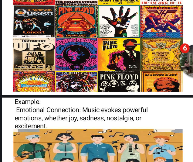 Example Emotional Connection Music evokes | StudyX