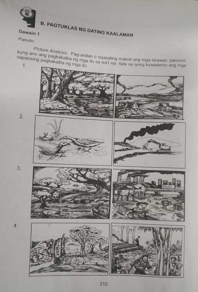 Picture Analysis Pag-aralan o siyasating | StudyX
