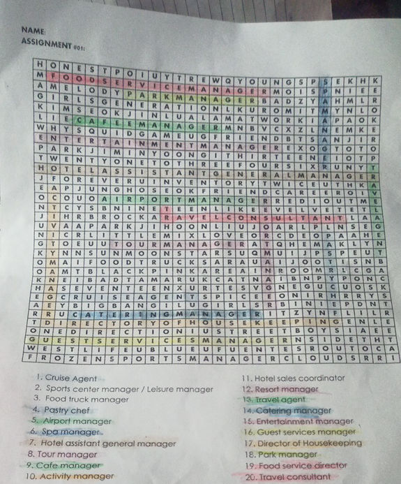 NAME ASSIGNMENT 01 | StudyX