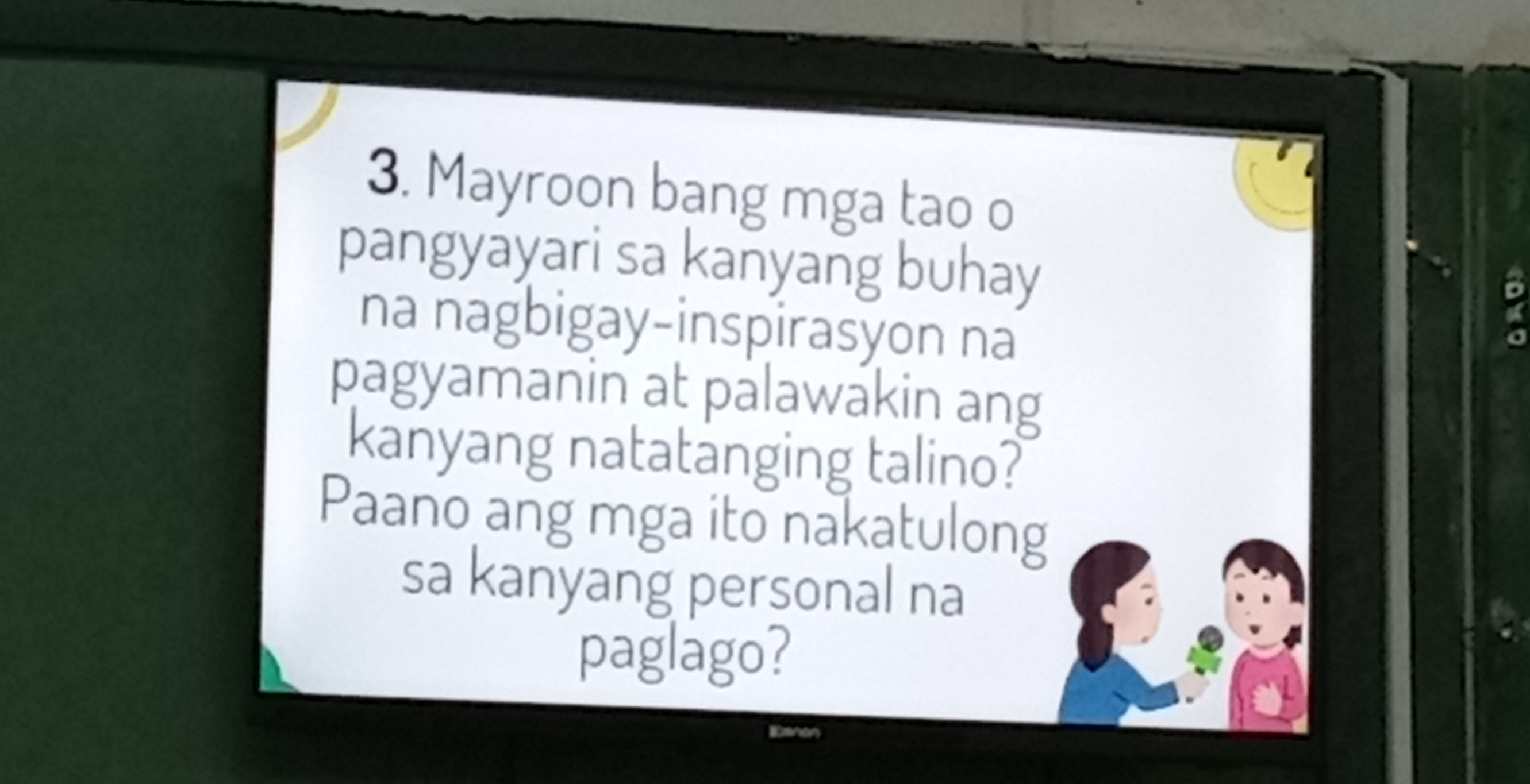 3 Mayroon bang mga tao o pangyayari sa | StudyX