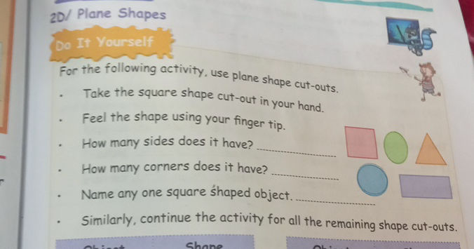2D/ Plane Shapes Do It Yourself For the | StudyX