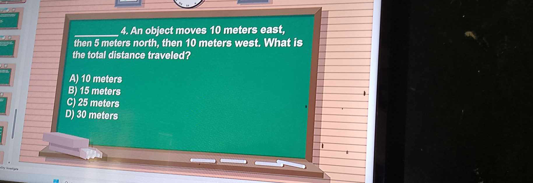 4 An object moves 10 meters east then 5 | StudyX