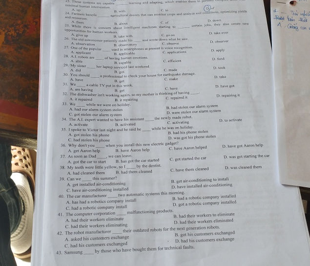 23 These systems are capable learning and | StudyX