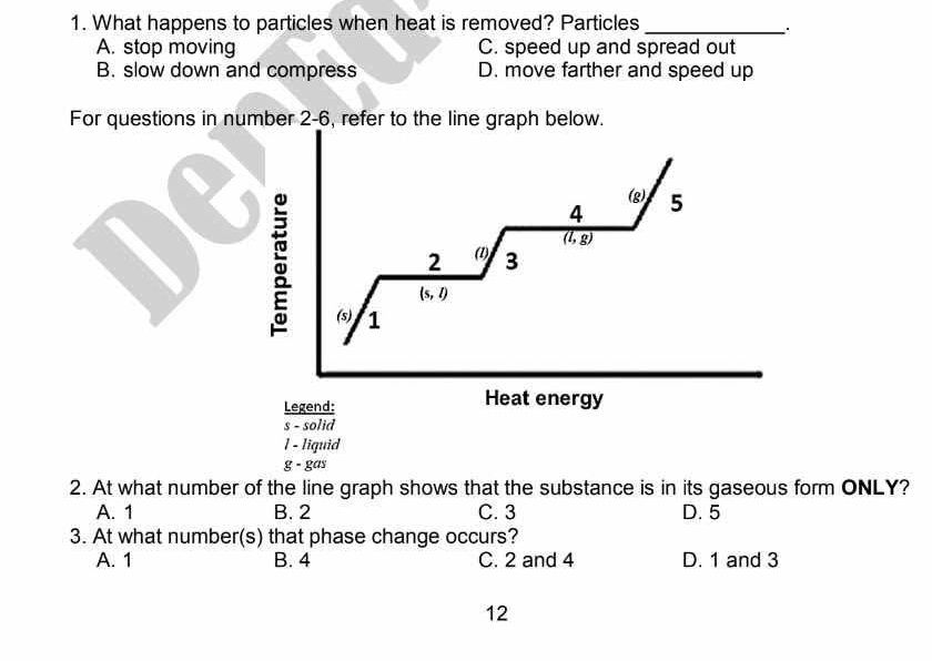 1 What happens to particles when heat is | StudyX