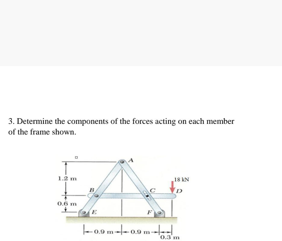 3 Determine the components of the forces | StudyX