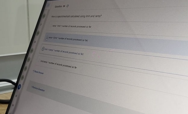 How is reject threshold calculated using | StudyX
