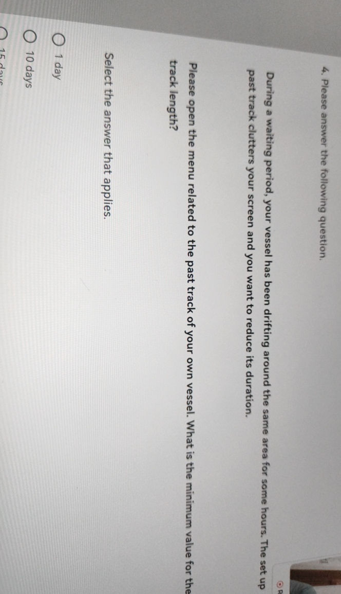 4 Please answer the following question